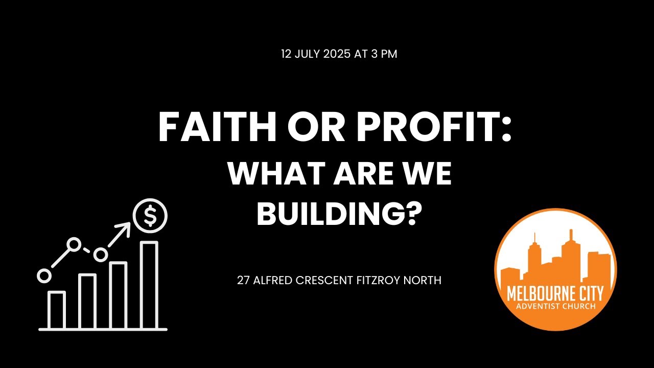 Faith or Profit: What are we building?